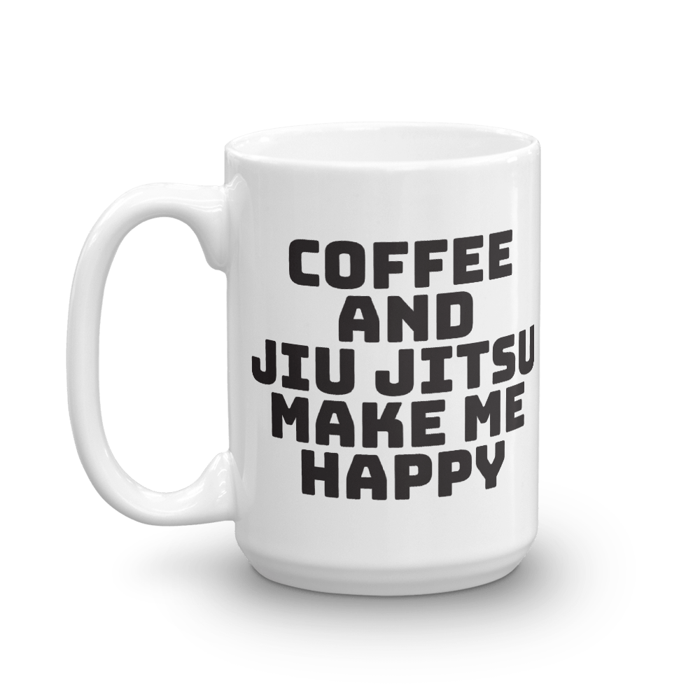 Coffee and Jiu Jitsu - 15oz. Mug – BJJ Problems